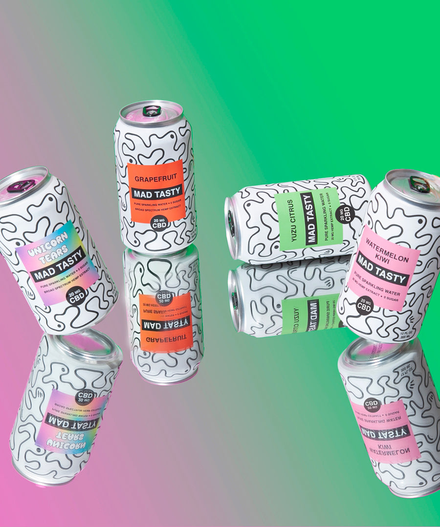 MAD TASTY RETAILER - Hemp Infused Sparkling Water
